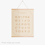 AUREBESH ALPHABET | POSTER PRINT